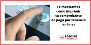 Obtener e Imprimir Comprobante de Pago de Tenencia 【2023